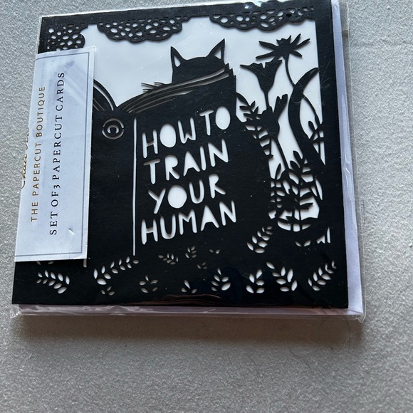 Chau Art | Office | Papercut Cards How To Train Your Human | Poshmark